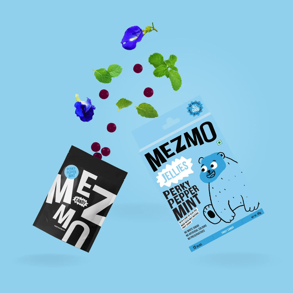 Perky Peppermint (3 Boxes Of Soft Candies) | Mezmo Candy