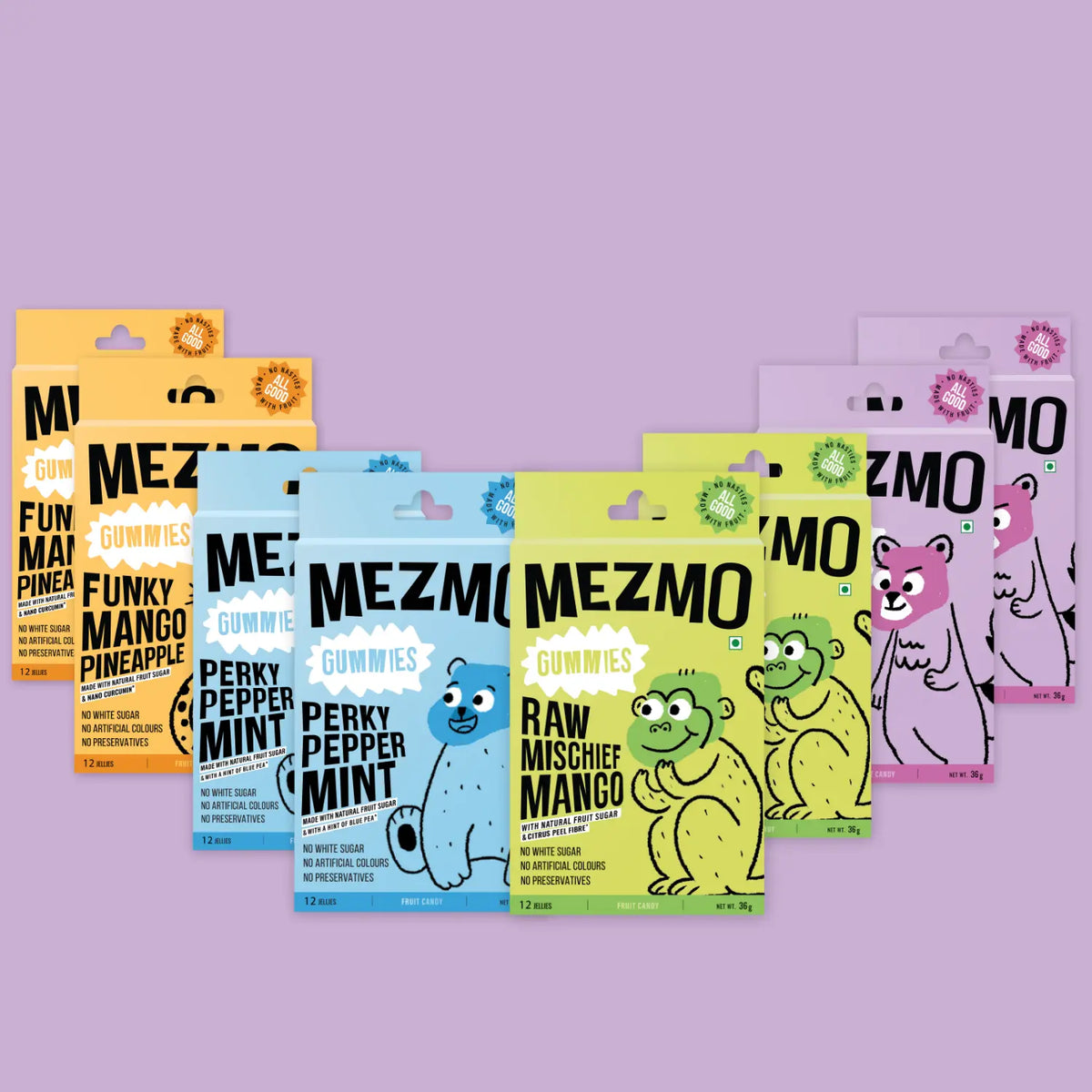 New Fruit Candy Box (8 Boxes Of Soft Candies) | Mezmo Candy