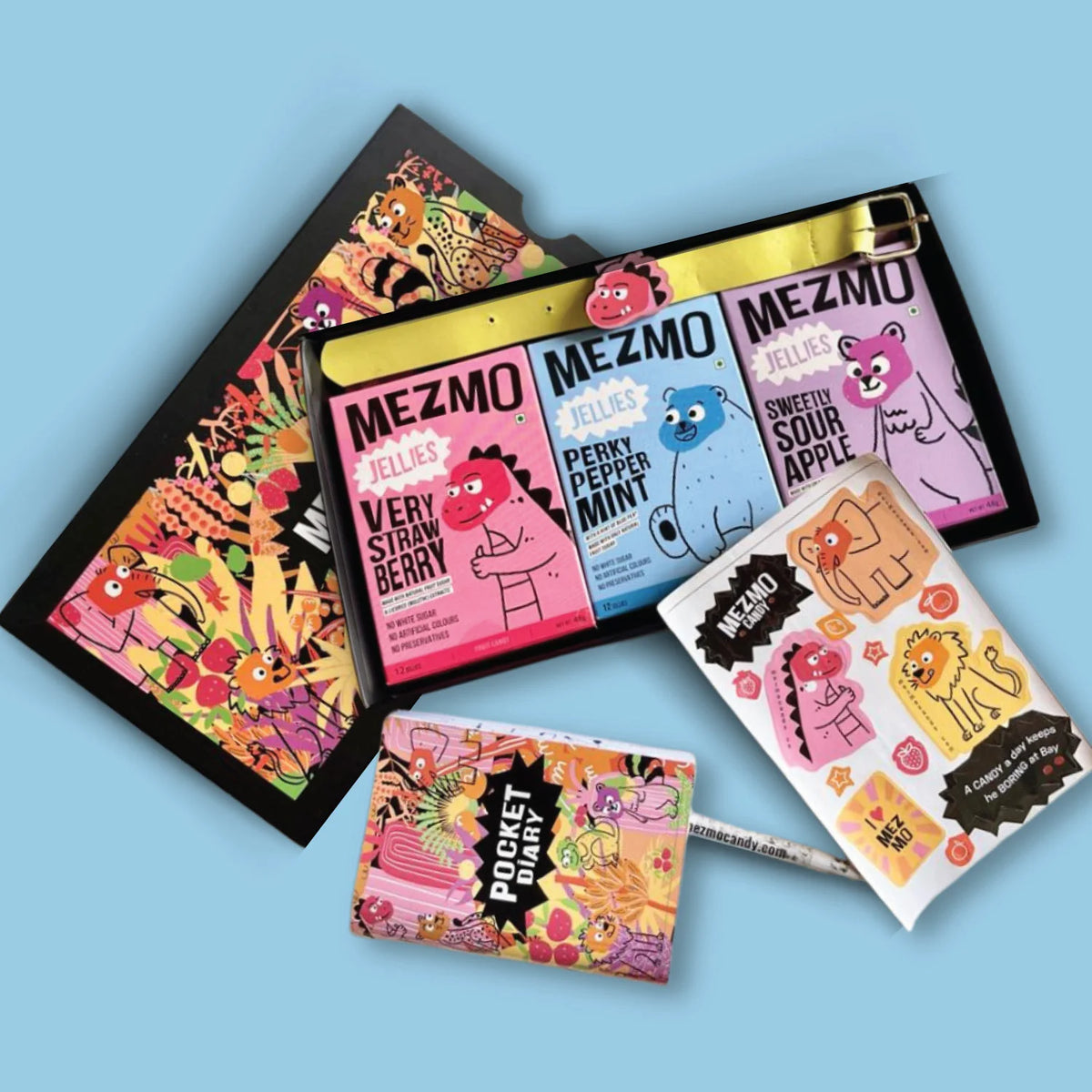 Mezmo Special Gift Box With Goodies (3 Boxes Of Soft Candies) | Mezmo Candy